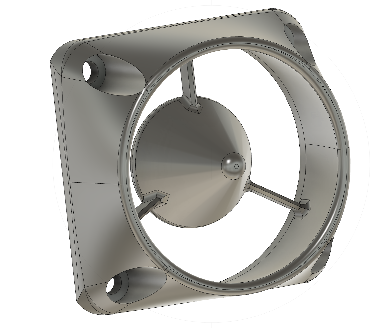 Jet engine-like MK4 hotend fan intake by S-mark_n | Download free STL ...