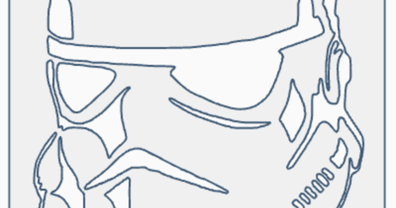 storm-trooper stencil by Eliot Harris | Download free STL model | Printables.com