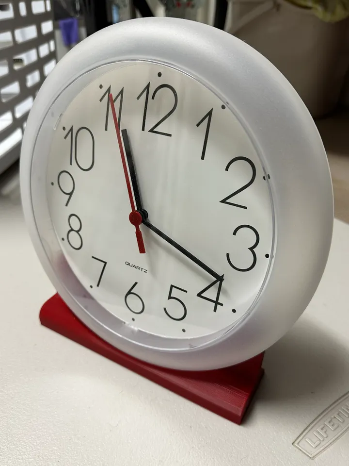 Kmart Anko Wall Clock Stand by alannah | Download free STL model ...