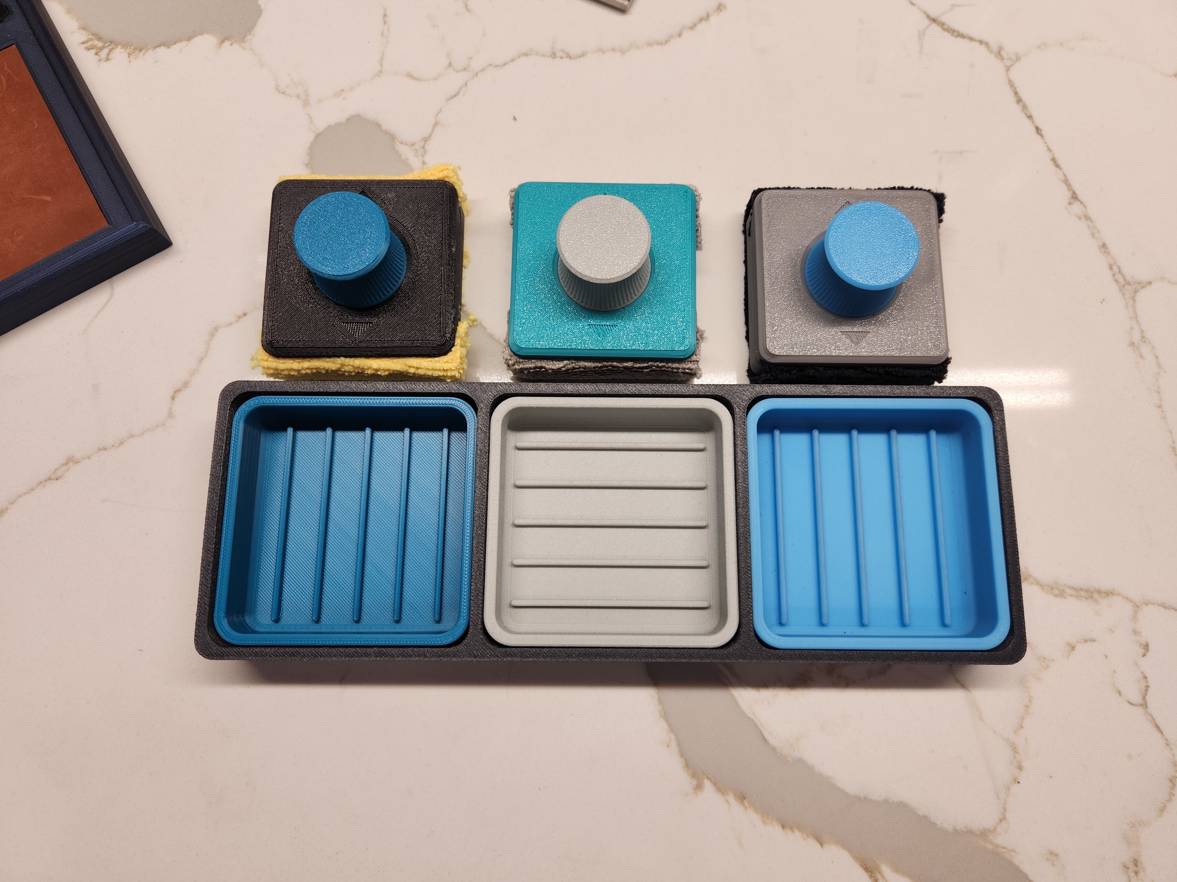 Build Plate Cleaner Tray (Double and Triple) by Fumanseano | Download ...