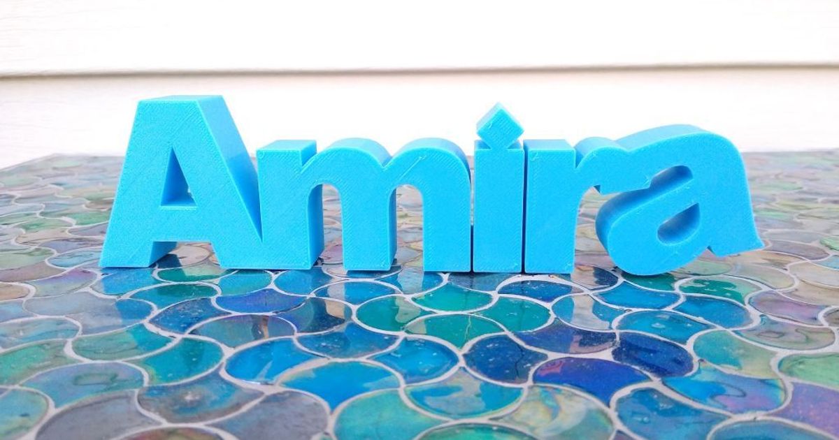 Amira by Startrekfan2 | Download free STL model | Printables.com