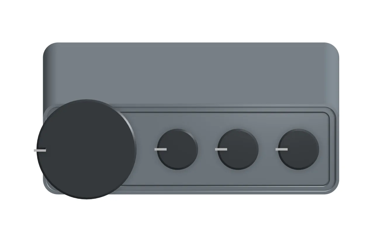 Minimalist PC Volume Control with Arduino - Deej Case by Nahuel ...