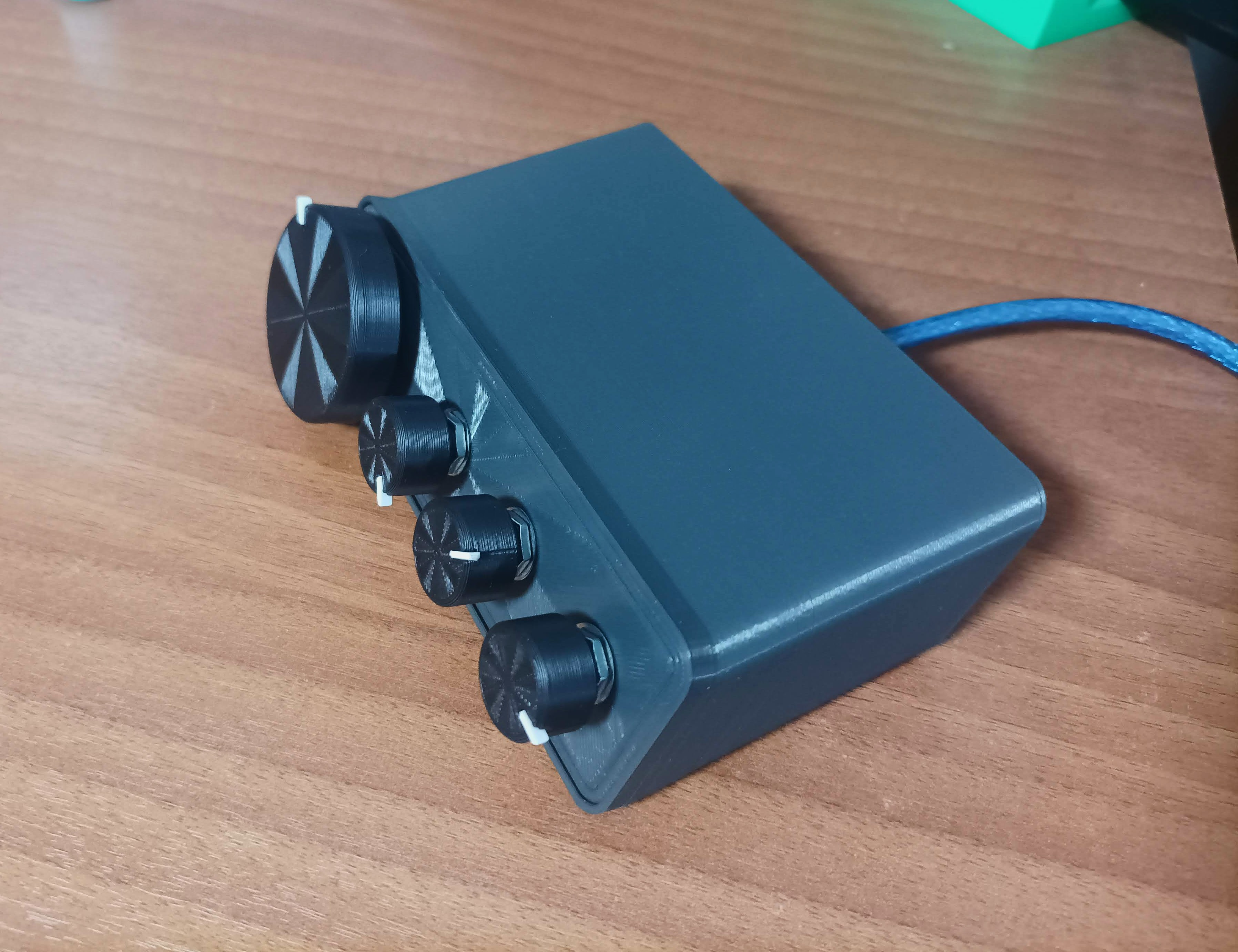 Minimalist Pc Volume Control With Arduino Deej Case By Nahuel Download Free Stl Model