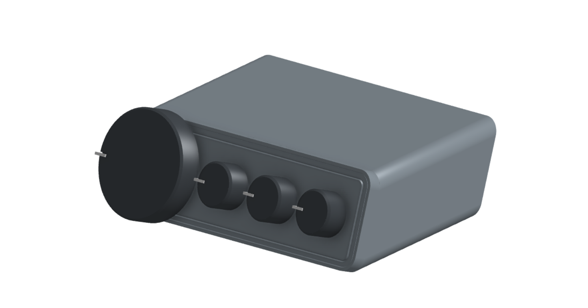 Minimalist PC Volume Control with Arduino - Deej Case by Nahuel ...