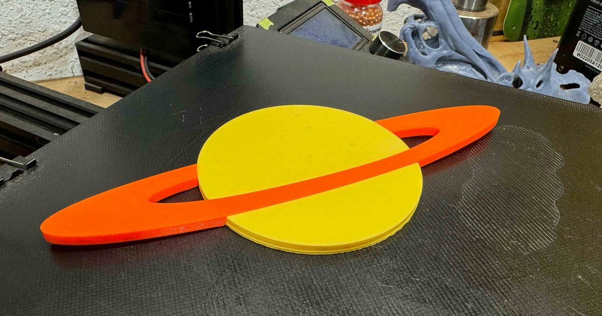 Saturn Coaster by Grossmiller | Download free STL model | Printables.com