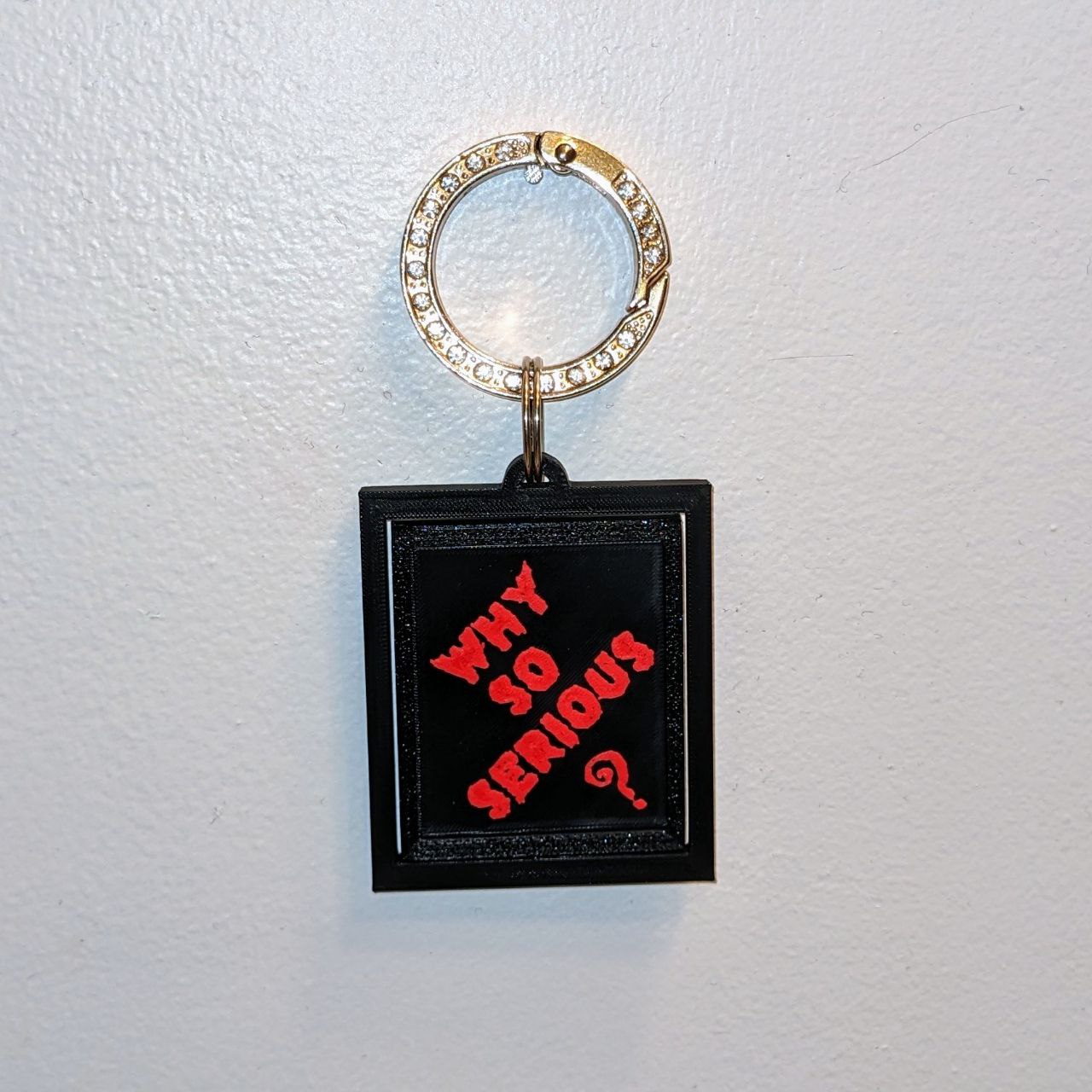 Joker (Ledger) Spinning Keychain by TAA Design | Download free STL ...