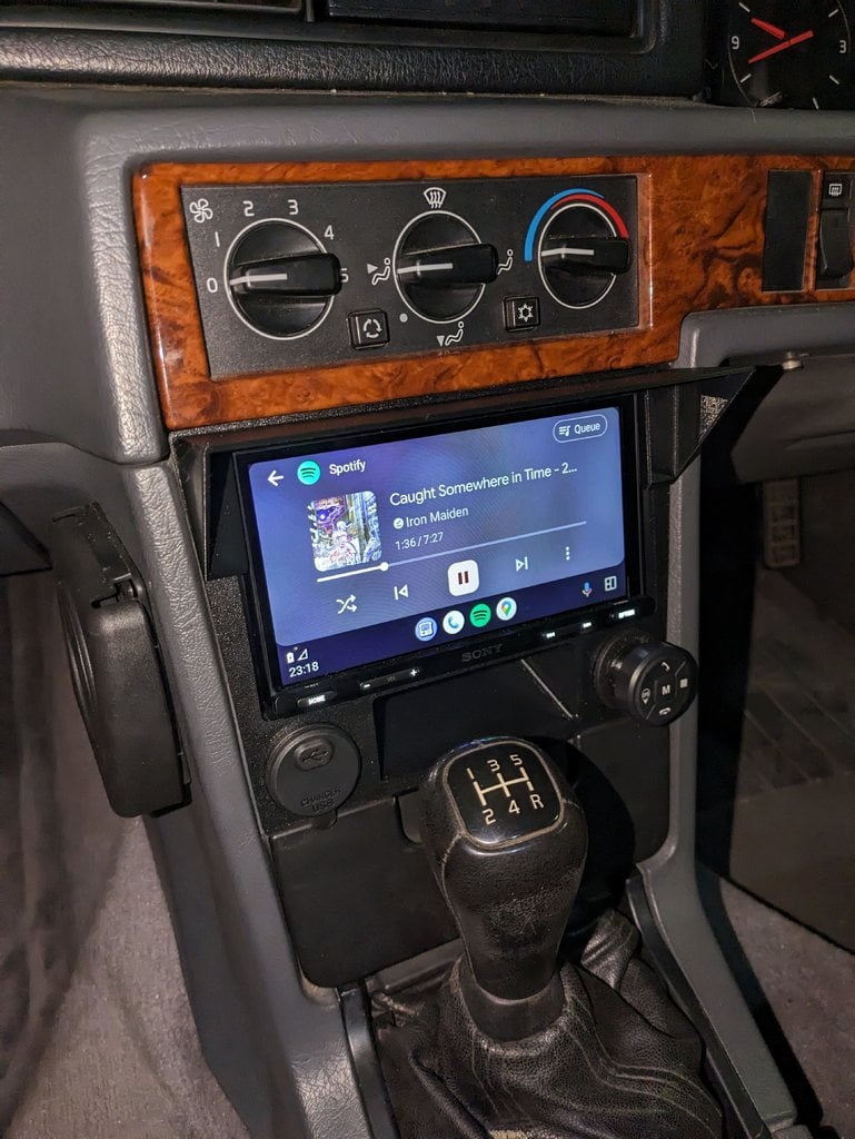 Volvo 940 2 DIN Radio Frame for Sony XAV-AX5500 by dens | Download free ...