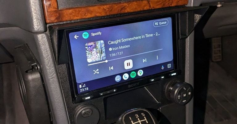 Volvo 940 2 DIN Radio Frame for Sony XAV-AX5500 by dens | Download free ...
