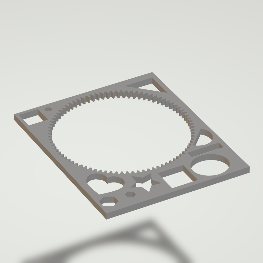 Gear Powered Stencil par Pau Durán | Téléchargez gratuitement un modèle ...