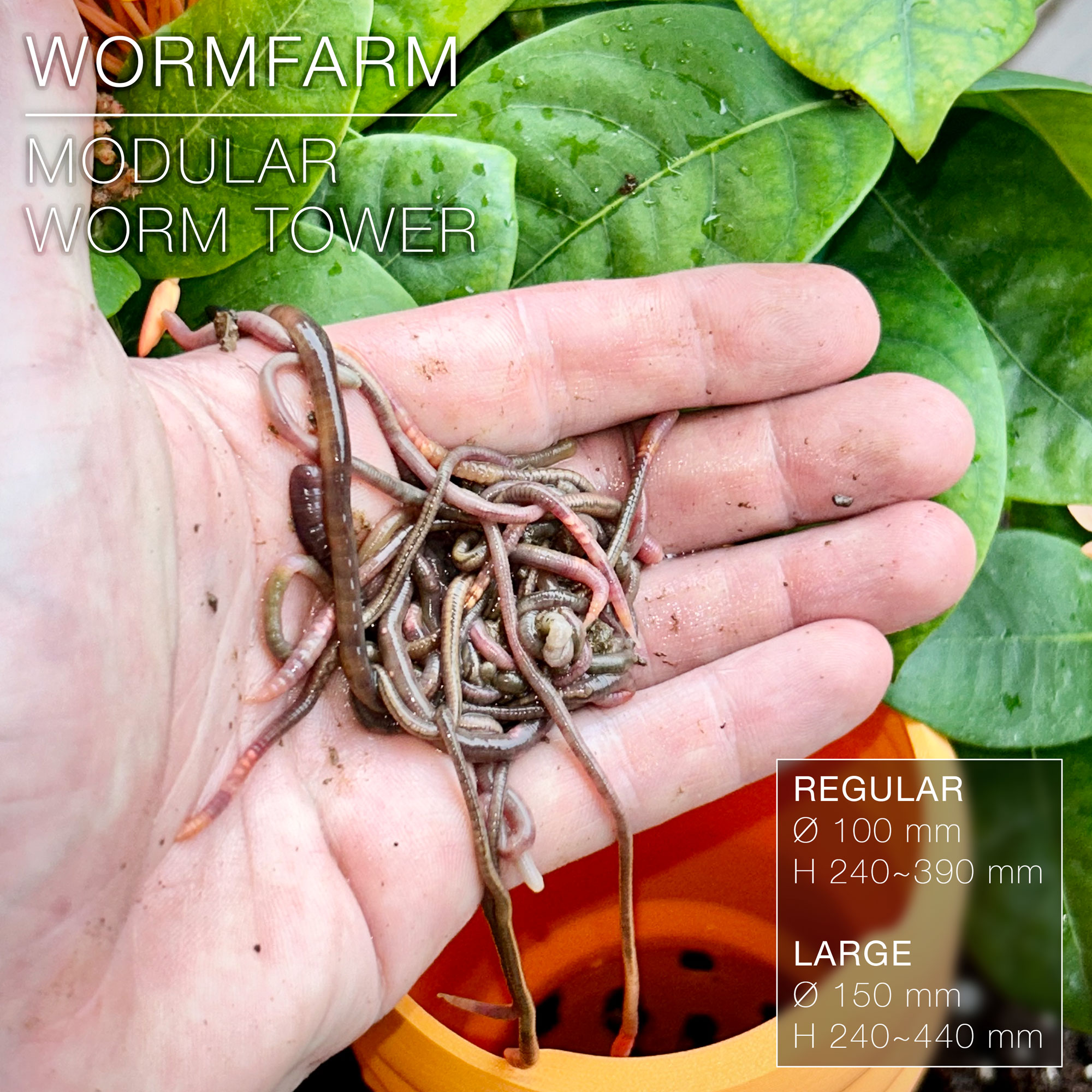 WORMFARM | Modular Composting Worm Tower by Charles Regaud | Printables ...