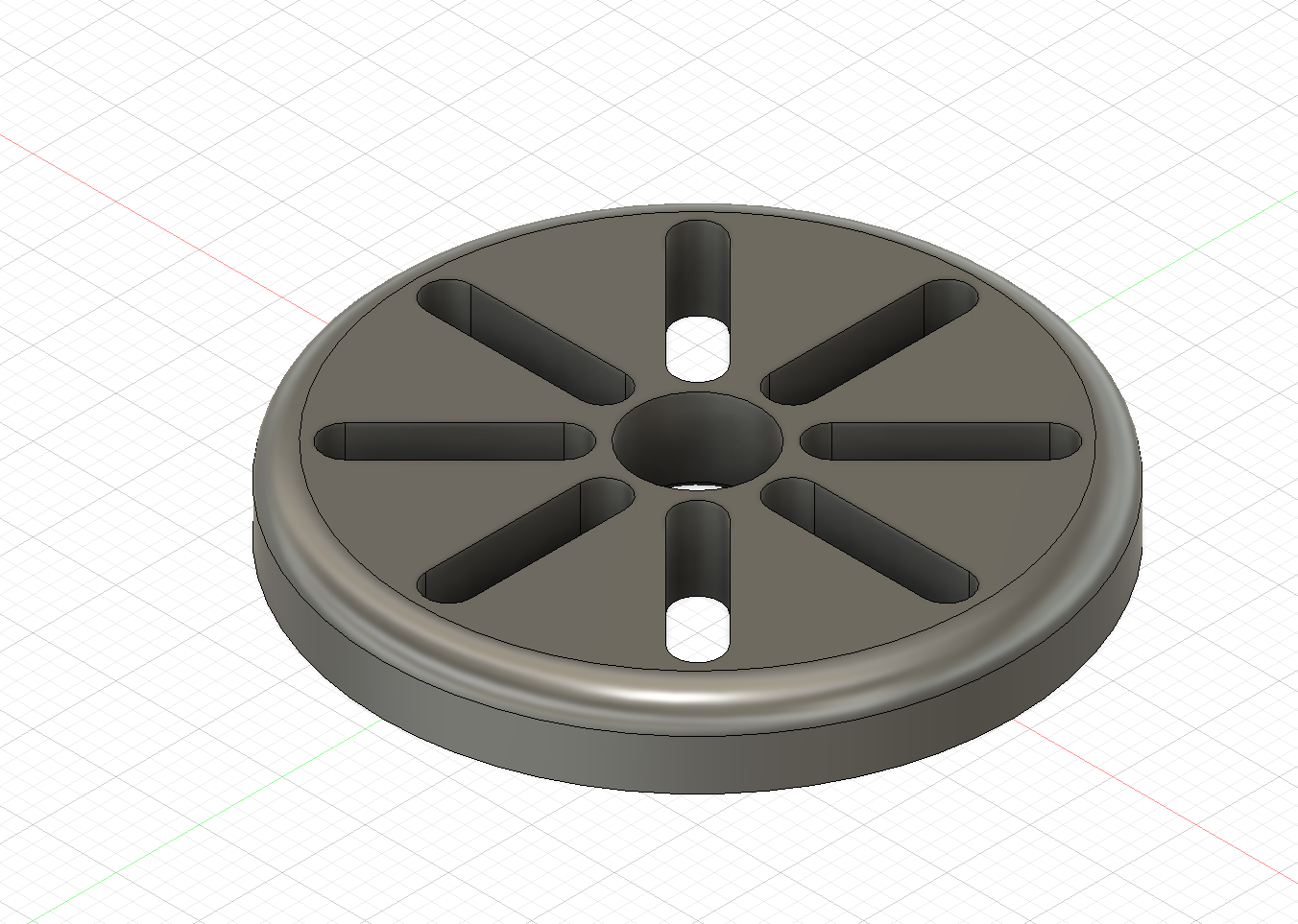 45 rpm record mid circle by NG | Download free STL model | Printables.com