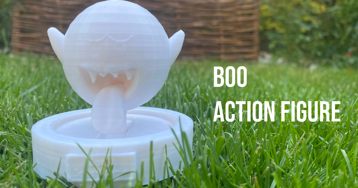 boo action figure by BerBer | Download free STL model | Printables.com