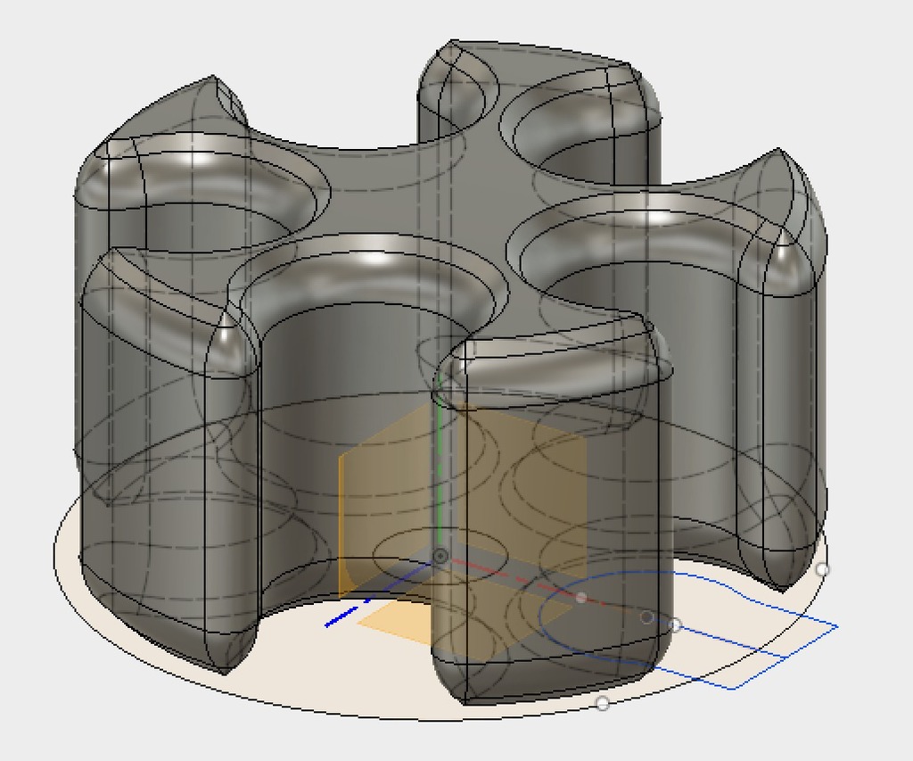 Snowflake USB Cable organizer by steve5092 | Download free STL model ...