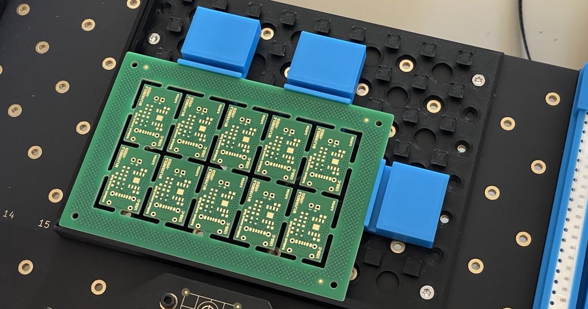 Menlu Flexible PCB Board/Panel Mount for LumenPnP by ERIK3DP | Download ...