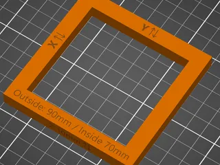 Calibration Frame by Zachste | Download free STL model | Printables.com