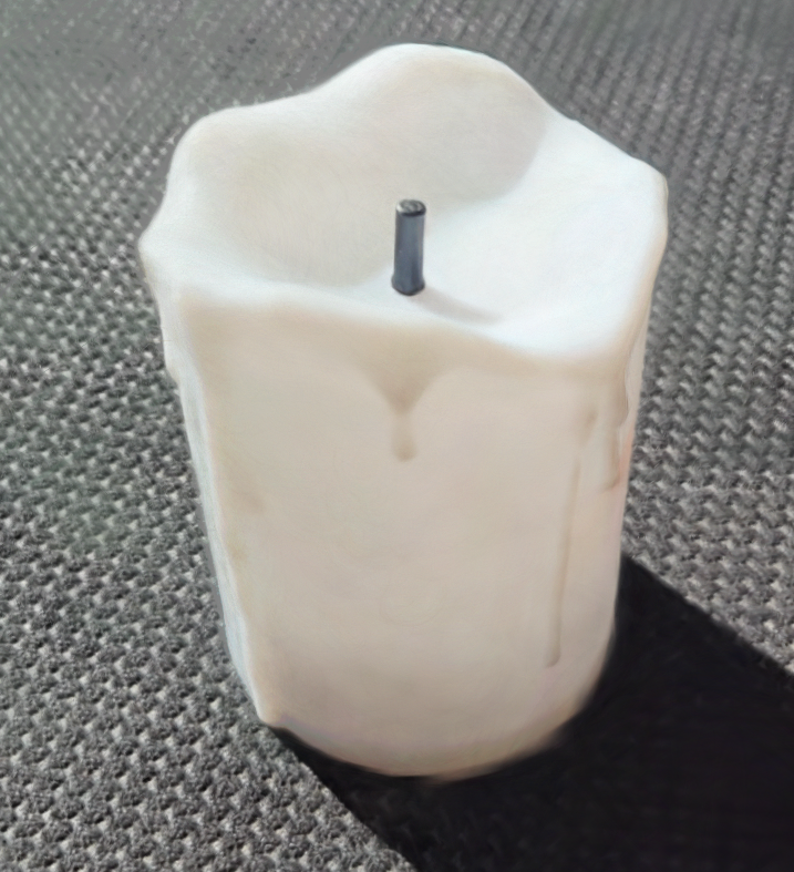 Candle to decorate by Raúl Killer | Download free STL model ...