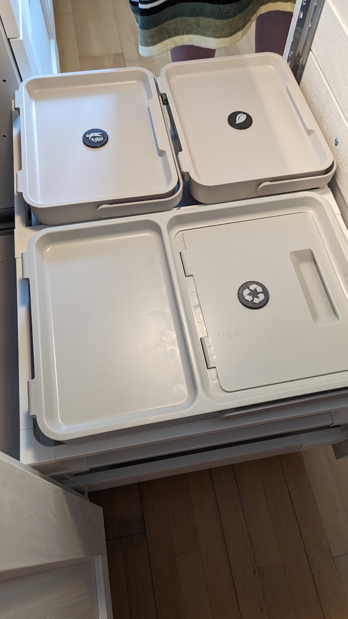 Ikea HALLBAR - Trash Can Tags by tristan | Download free STL model ...