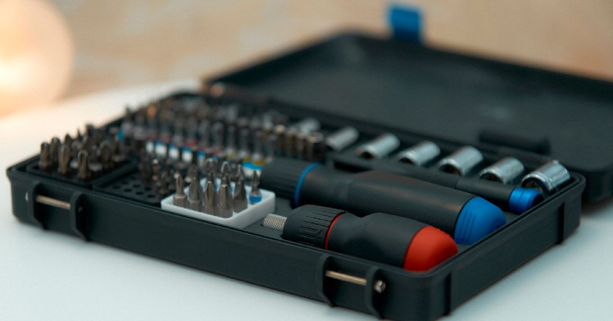 THE Screwdriver Case with Bit and Hex Socket Storage (Gridfinity) by ...