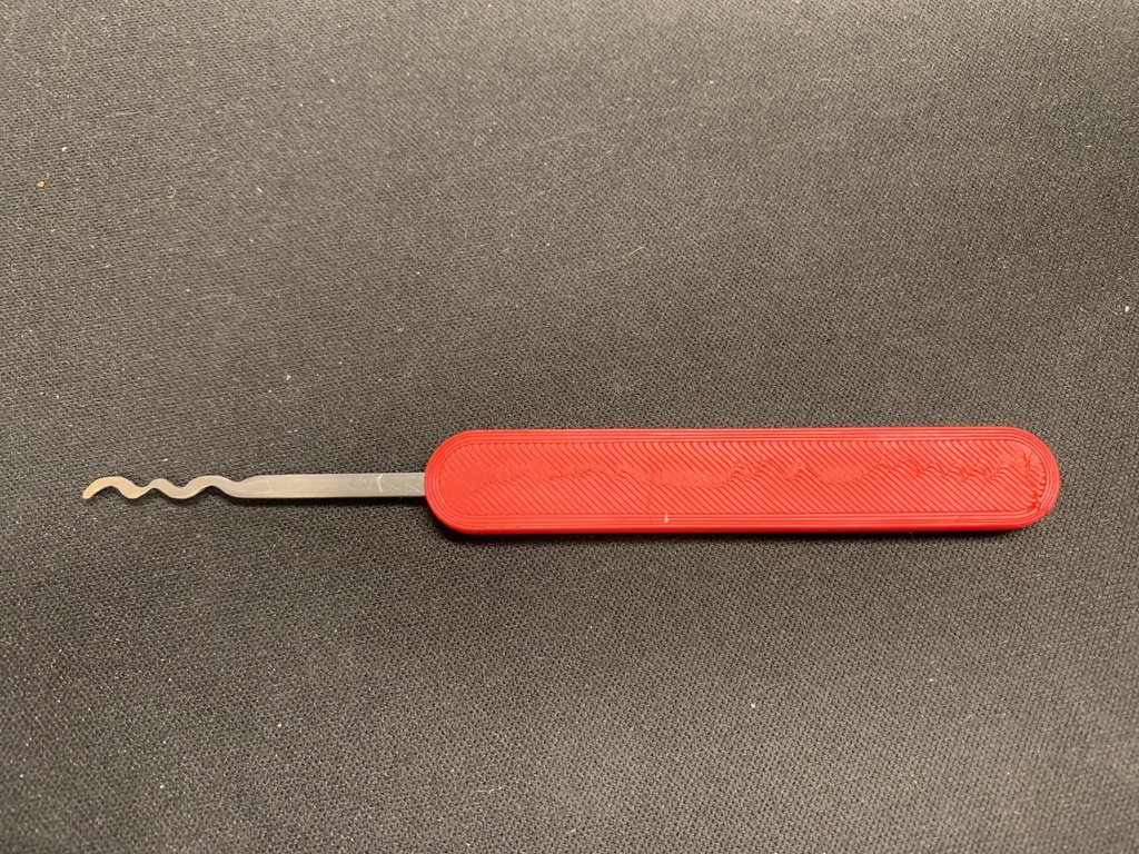 Lock Pick Handle for Wiper Blades por Tony Virelli | Descargar modelo ...