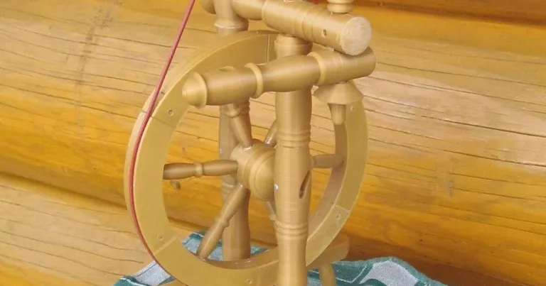 Spinnig Wheel by Janos | Download free STL model | Printables.com