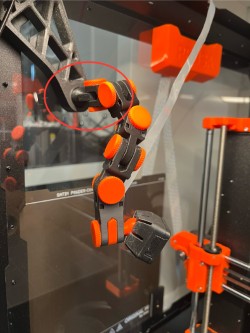 Prusa enclosure spool holder adapter for Articulating Raspberry Pi ...