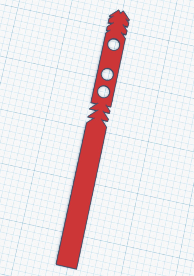Popsicle stick replacement (with ridges/holes) by JohnnyDoe | Download ...