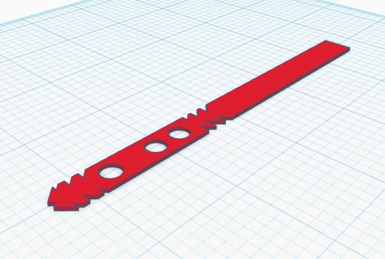 Popsicle stick replacement (with ridges/holes) by JohnnyDoe | Download ...