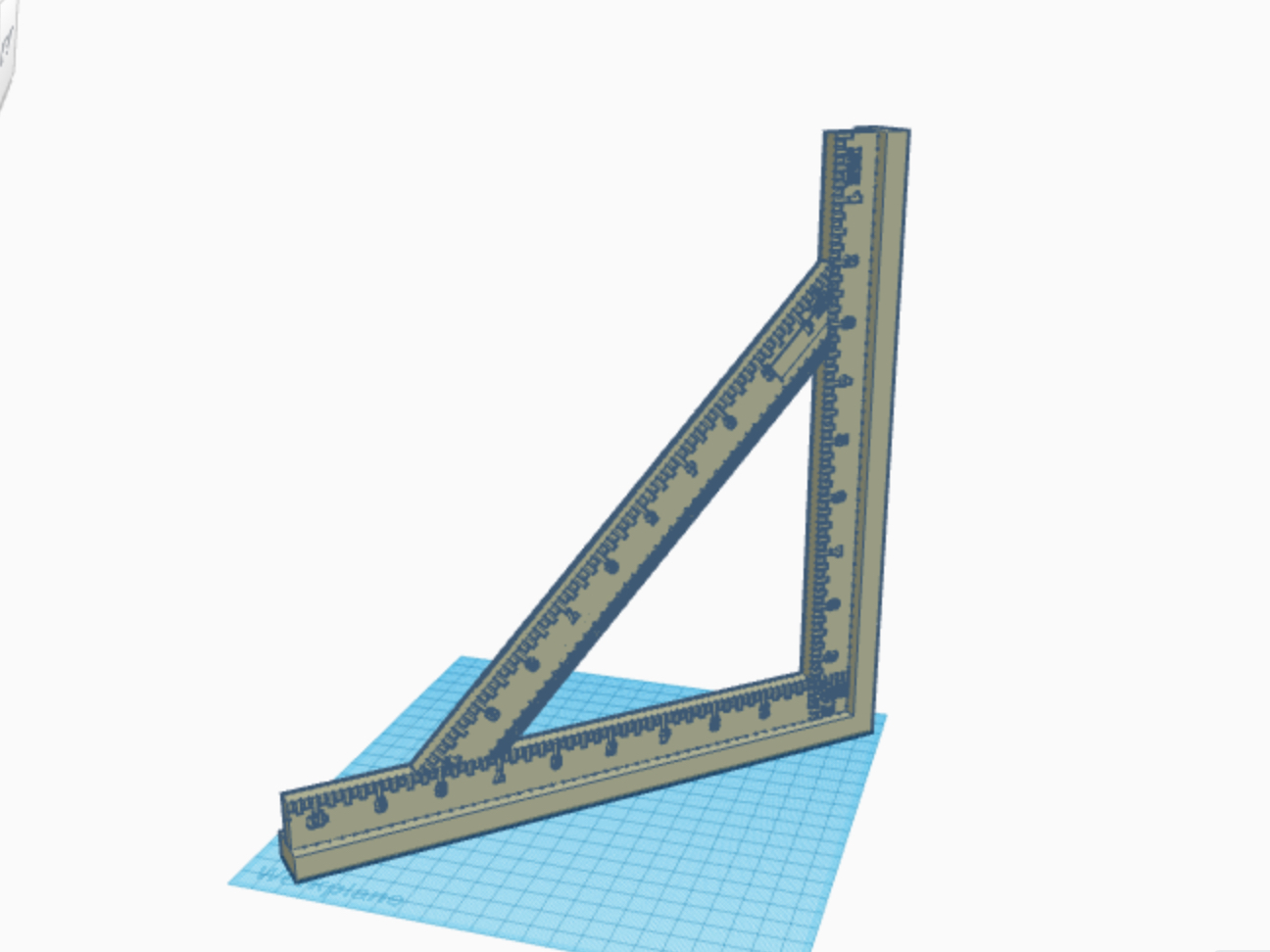 Speed square (Scaled) by Mr.Banana | Download free STL model ...