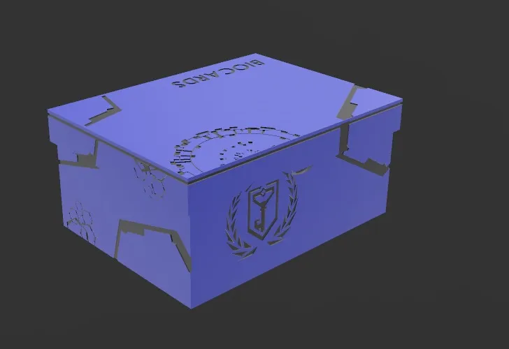 Box Biocards IngressPrime ENL RES by TecForm | Download free STL model ...