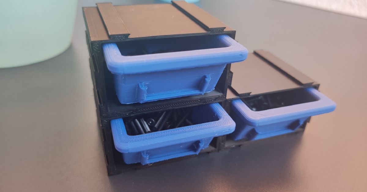 Modular containers by Karol Pudło | Download free STL model ...