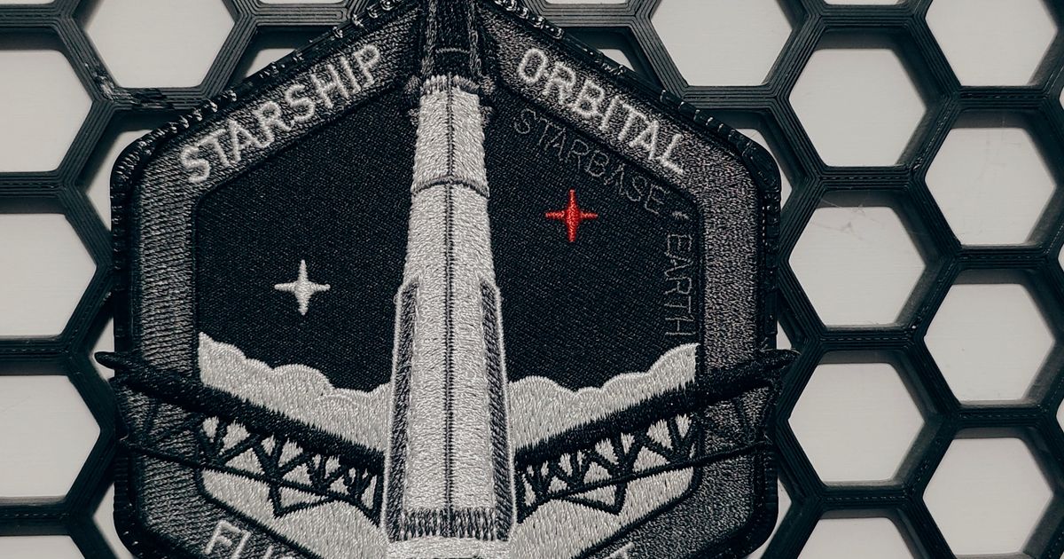 NSF IFT-1 patch HSW Mount by Willemde20 | Download free STL model ...