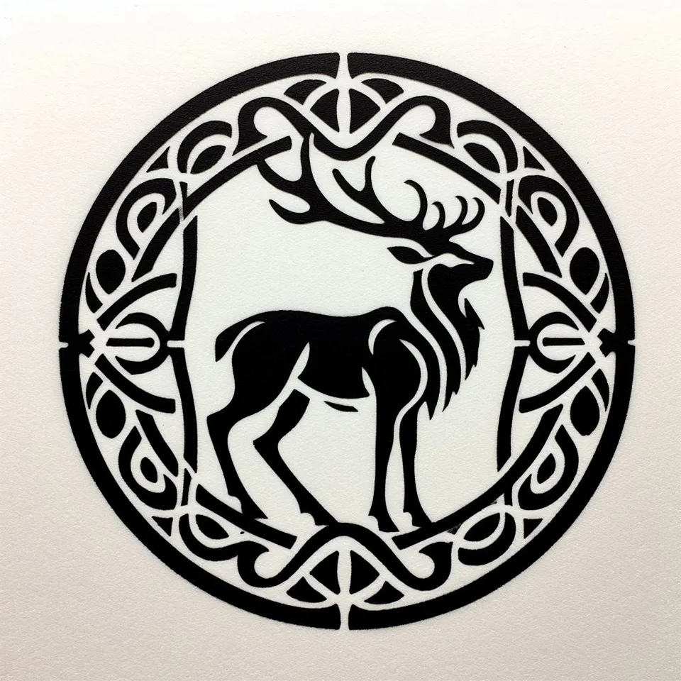 Deer - Jelen by Eva Máčová | Download free STL model | Printables.com