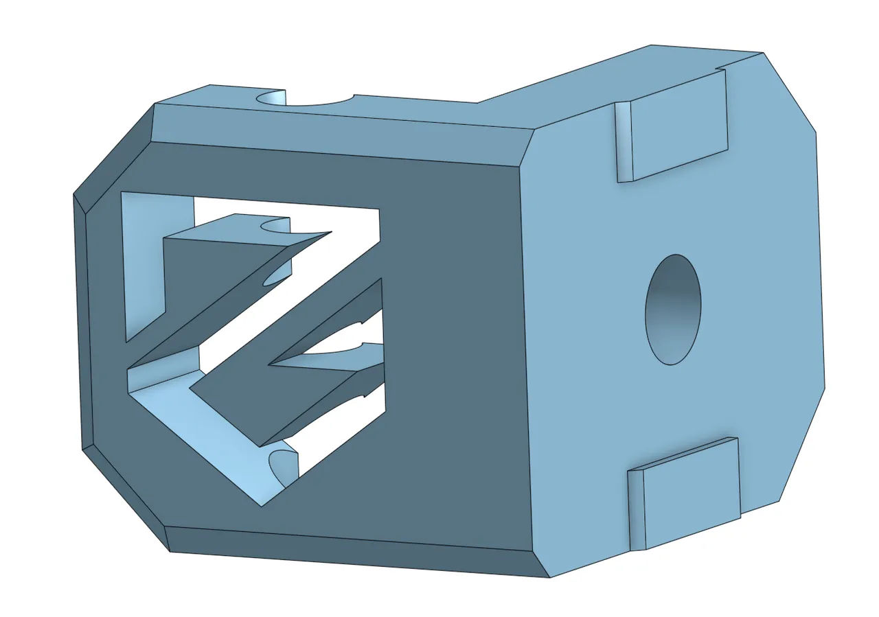 ZeroG Chamber Thermistor Mount 2020 Extrusion by Ryguyy46 | Download ...