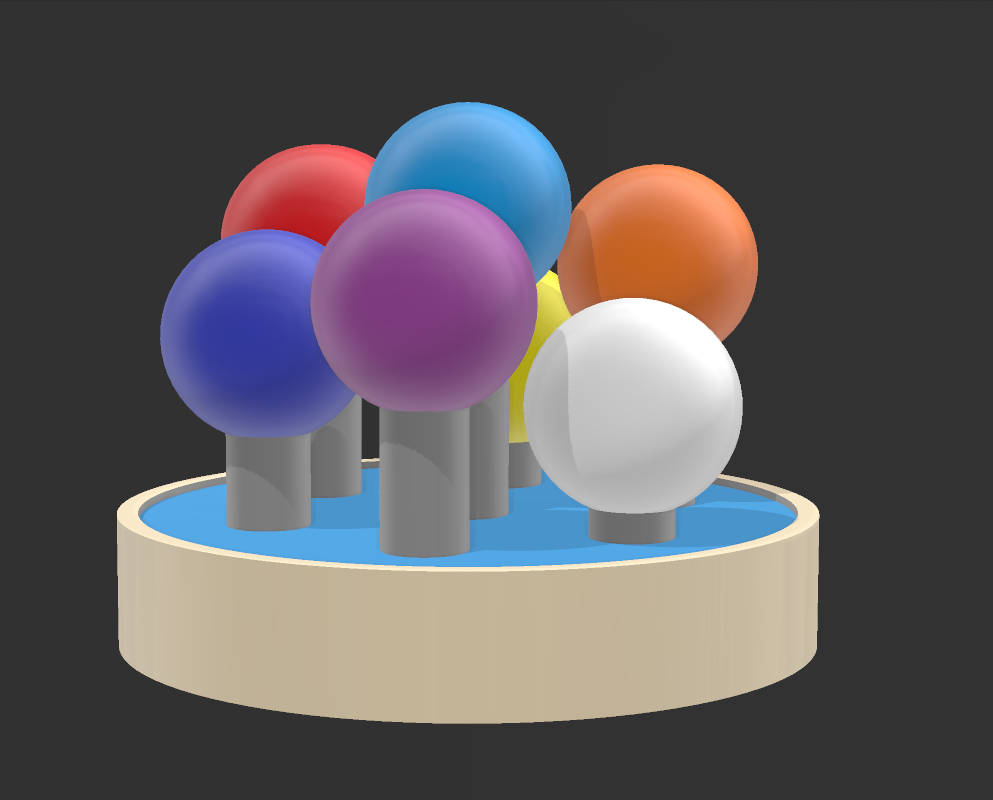 kikar hakadurim lod כיכר הכדורים לוד by adir moshe | Download free STL ...