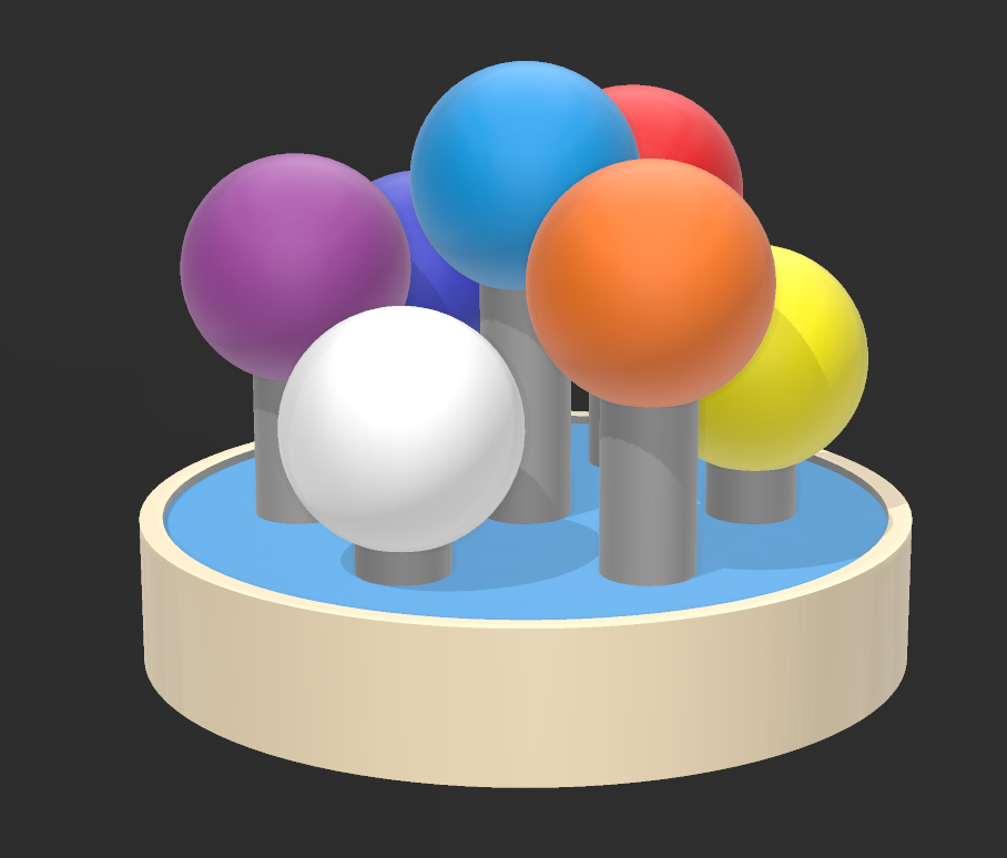 kikar hakadurim lod כיכר הכדורים לוד by adir moshe | Download free STL ...