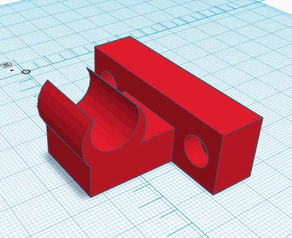 Simple Curtain Rod Bracket by The Hacker4959 | Download free STL model ...