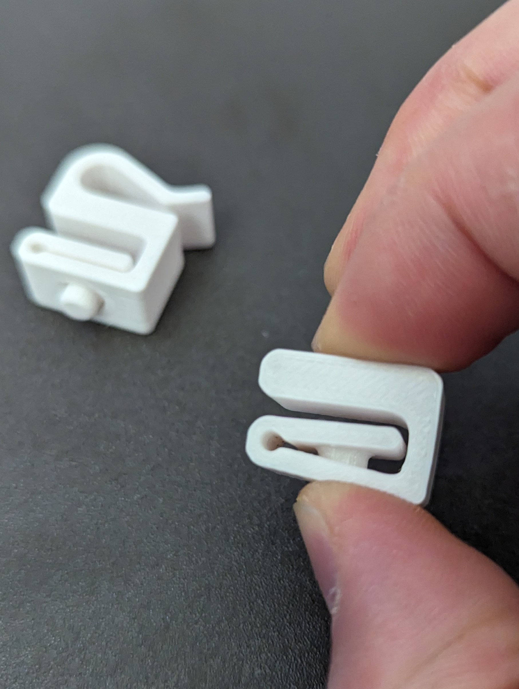Push quick release & three way filament clip / gripper by S-mark_n ...