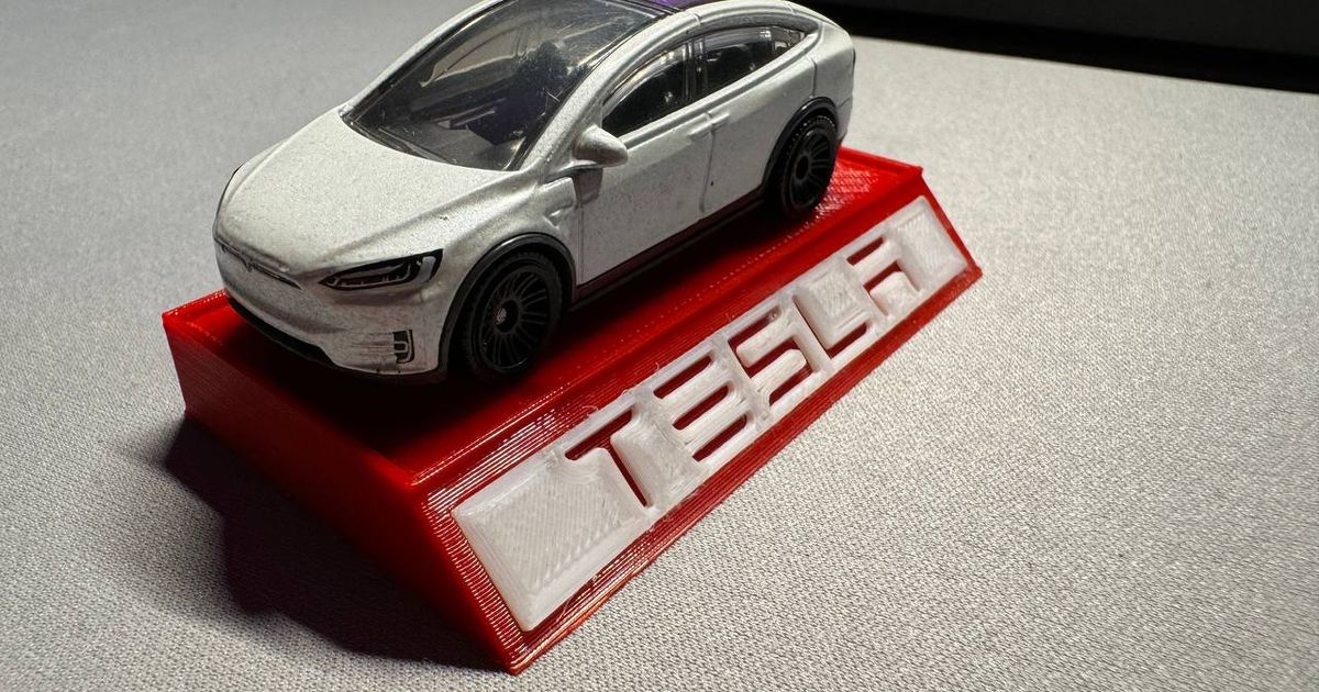 Tesla Matchbox/Hot wheels display stand by Dmytro Zaitsev | Download ...