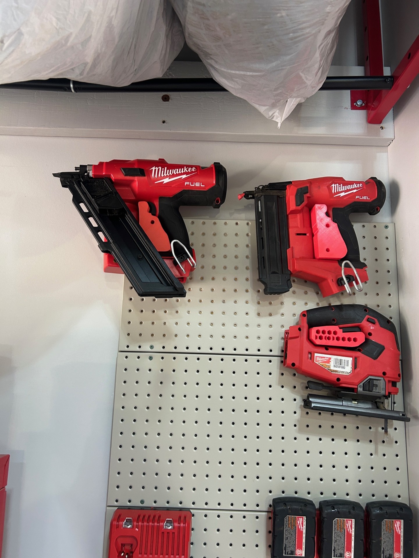 Milwaukee Tool Holders for Pegboard or Wall Control by KC | Download ...
