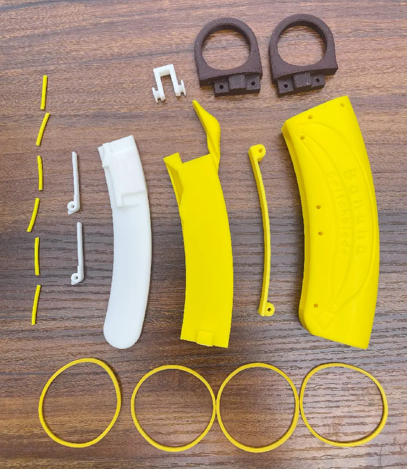 Banana Switchblade by OwenTF | Download free STL model | Printables.com