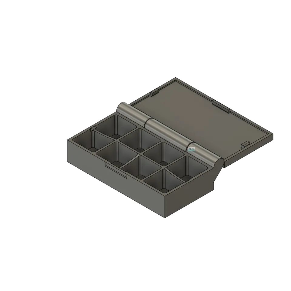 Hinged Box by Mike Silhy | Download free STL model | Printables.com