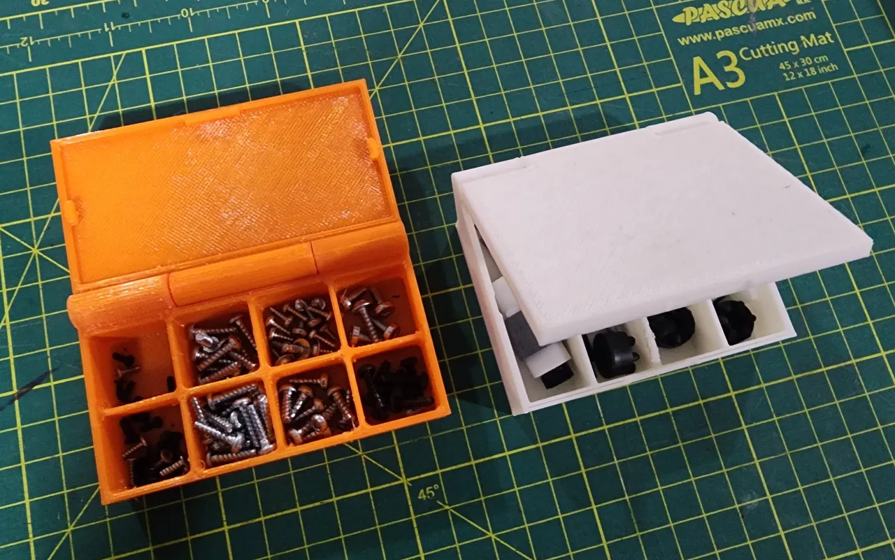 Hinged Box by Mike Silhy | Download free STL model | Printables.com