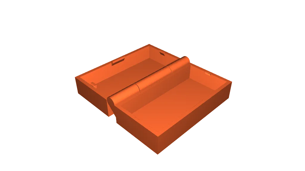 Hinged Box by Mike Silhy | Download free STL model | Printables.com