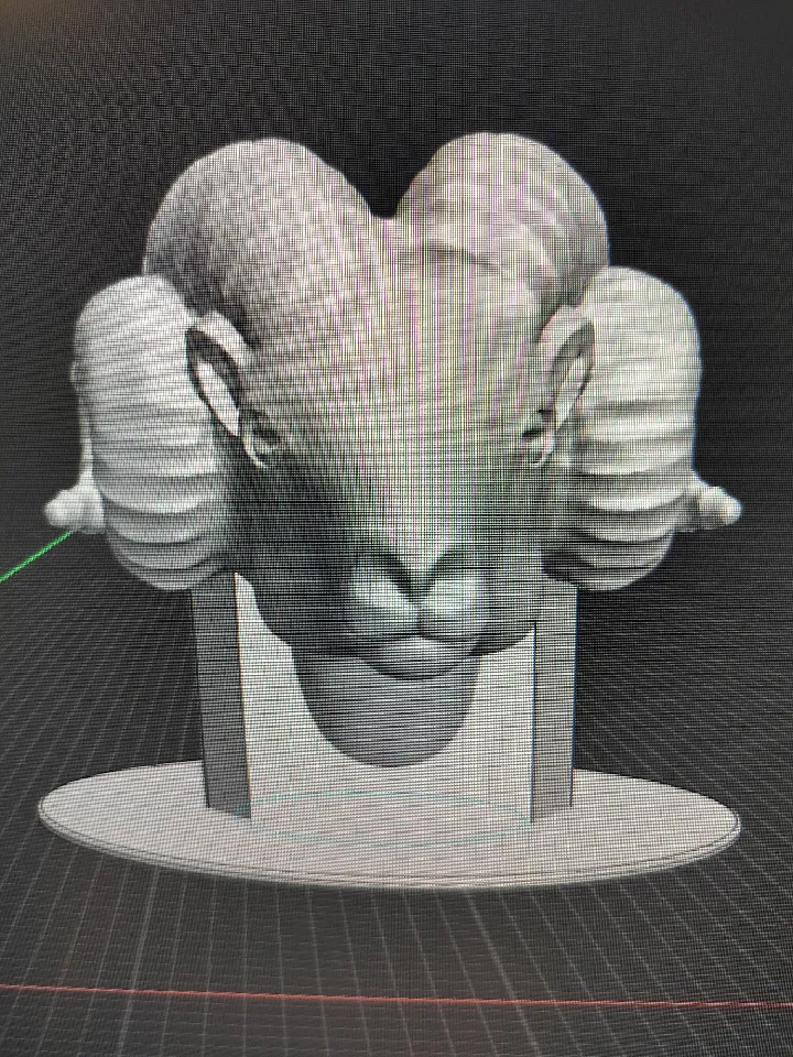Ram Head on stand by Randomcactus11 | Download free STL model ...