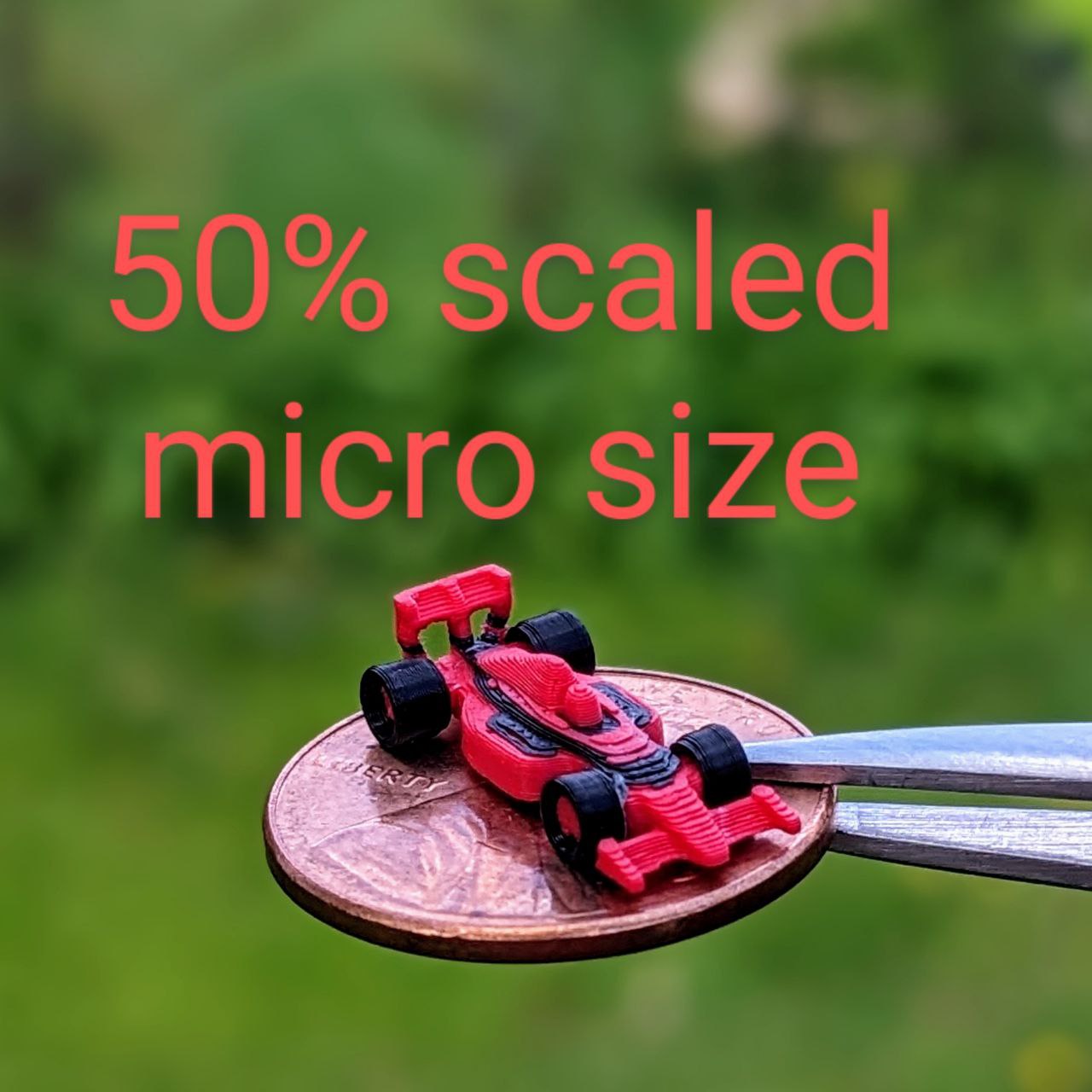 Micro Formula 1 Race Car by TAA Design | Download free STL model ...