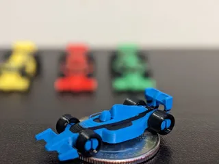 Micro Formula 1 Race Car by TAA Design | Download free STL model ...