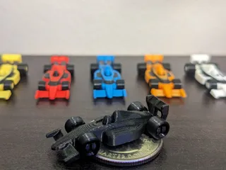 Micro Formula 1 Race Car by TAA Design | Download free STL model ...
