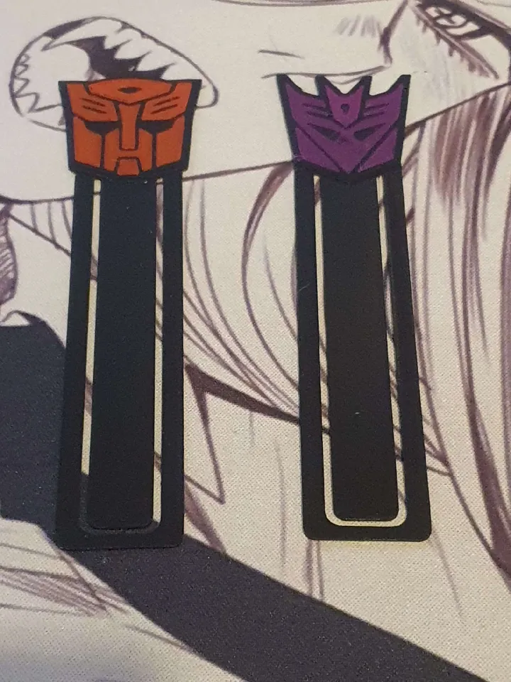 Transformers Bookmark by Tea Break Gaming | Download free STL model ...