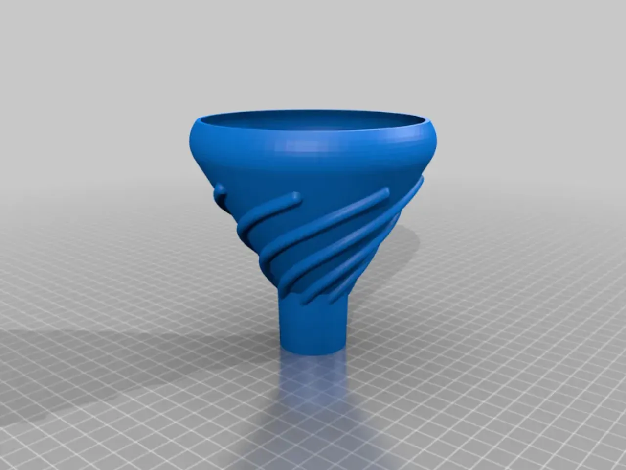ddl turbo funnel remix with easy customization on fusion 360 by ddl.vnt ...