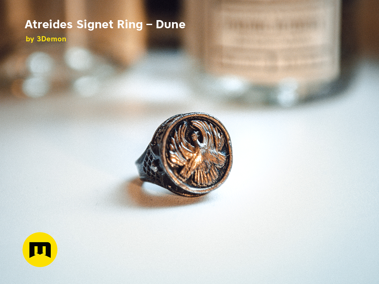 Atreides Signet Ring - Dune by 3Demon | Download free STL model ...